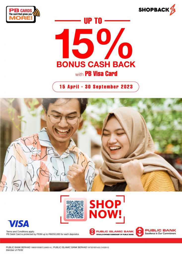 Now till 30 Sep 2023: ShopBack Special Deal with Public Bank - EverydayOnSales.com