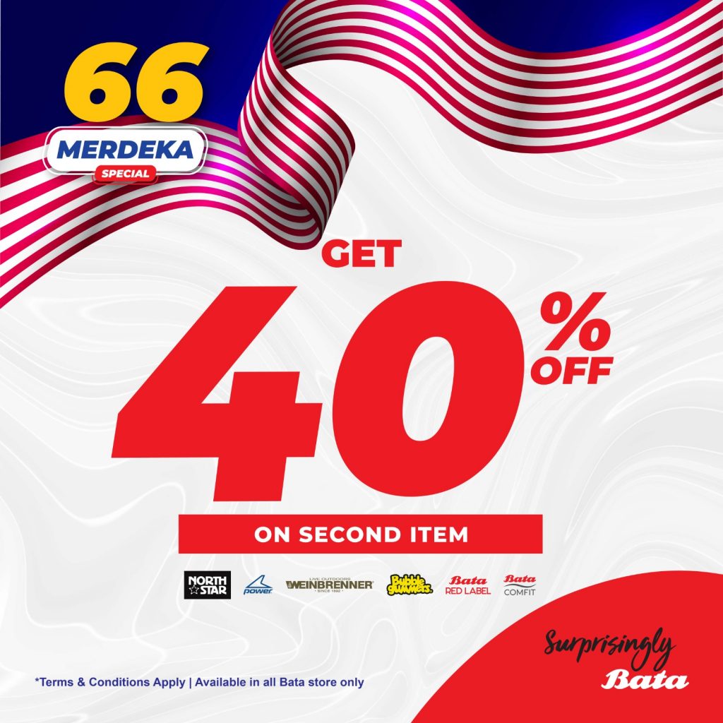 25 Aug-3 Sep 2023: Bata Malaysia Merdeka Promo - EverydayOnSales.com