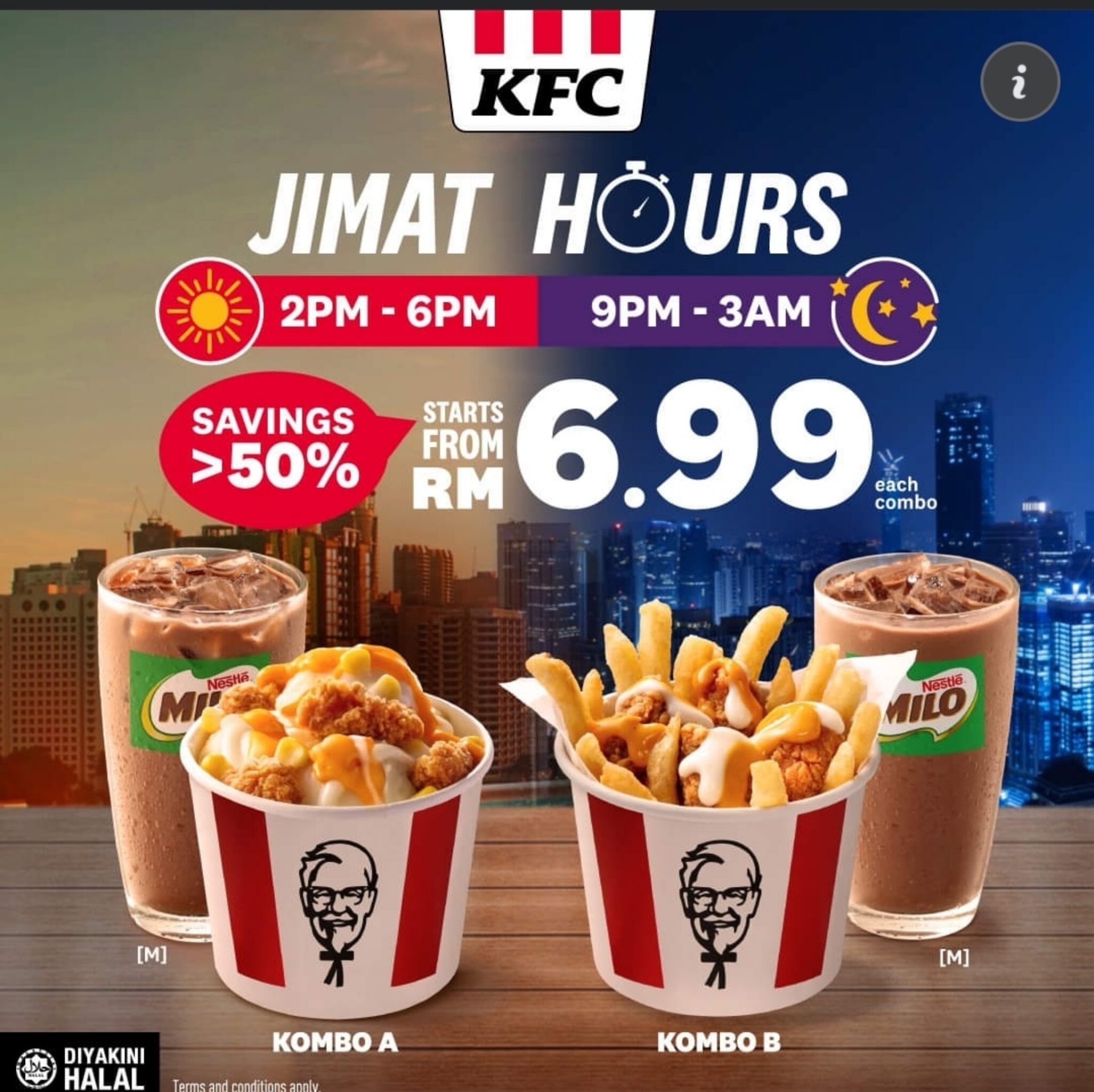 30 Aug 2023 Onward: KFC Jimat Hours Deal - EverydayOnSales.com