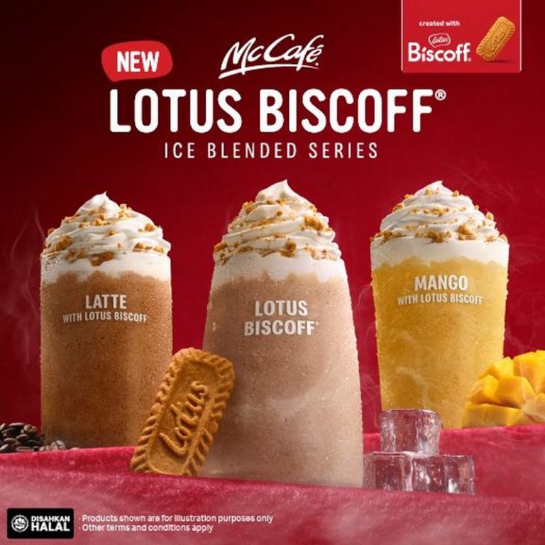 11 Jan 2024 Onward: McDonald's - Lotus Biscoff Ice Blended Series ...