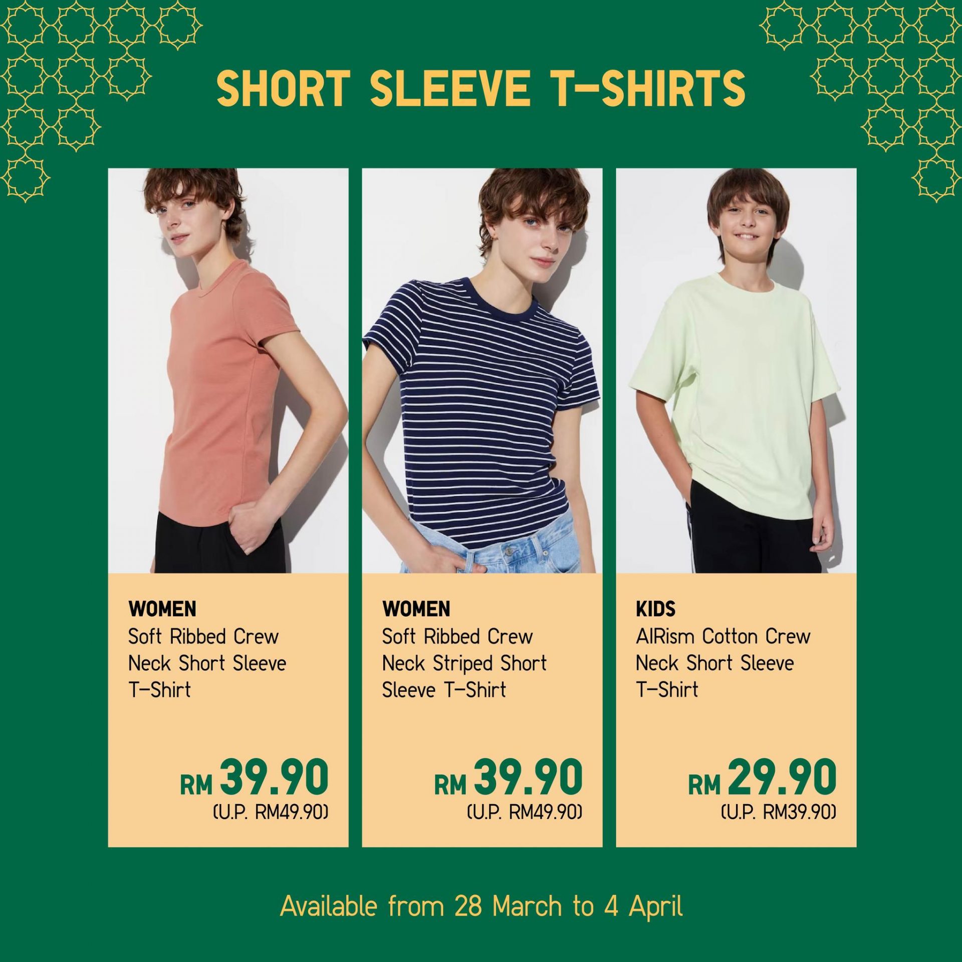 28 Mar-4 Apr 2024: UNIQLO - Limited Offers Raya 2024 - EverydayOnSales.com