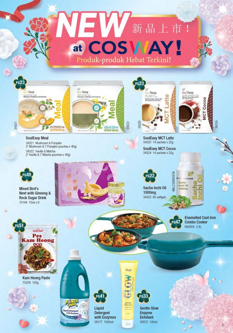 15 Apr-31 May 2024: Cosway - Promotion Catalogue - EverydayOnSales.com