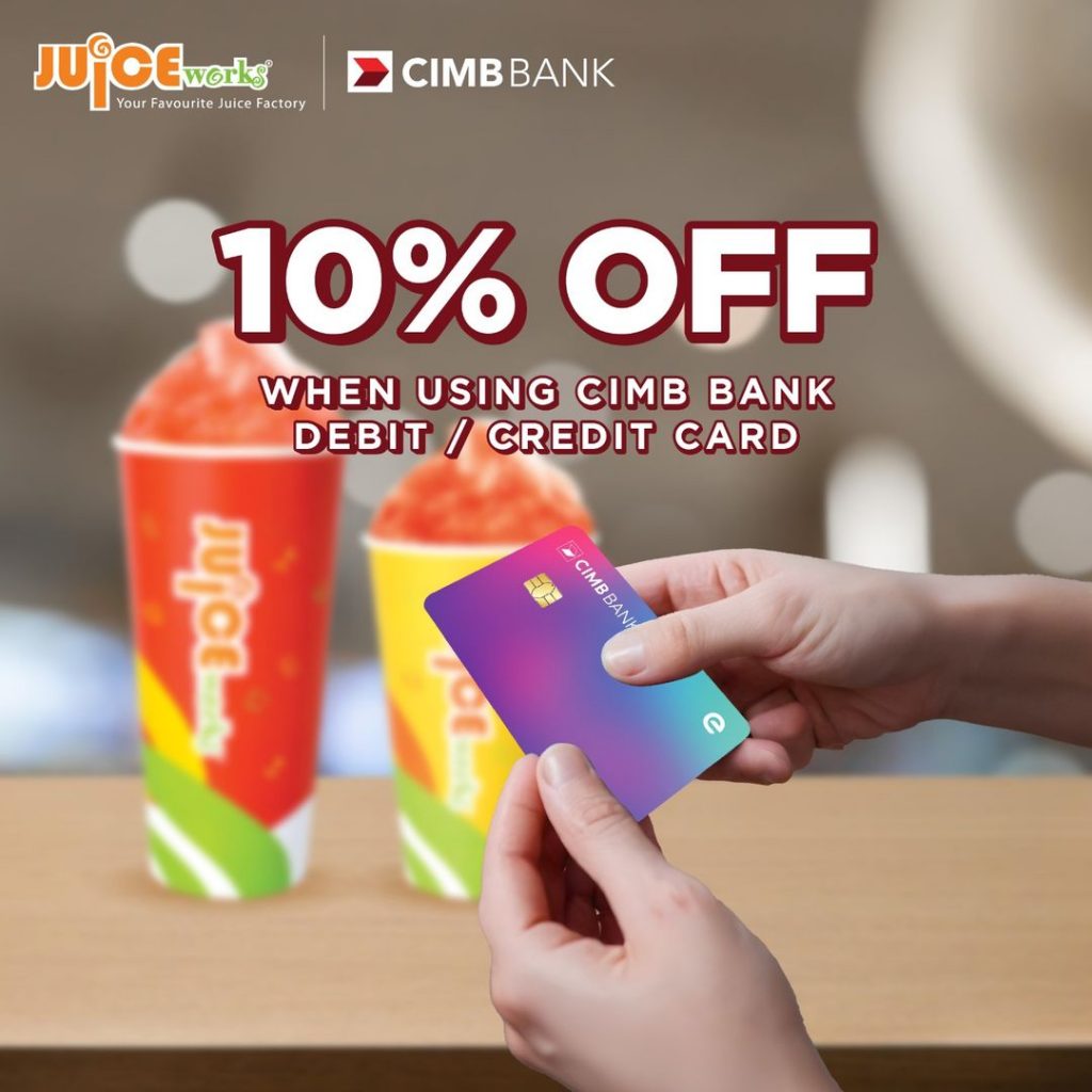 12 Apr 2024 Onward: Juice Works - CIMB Promo - EverydayOnSales.com