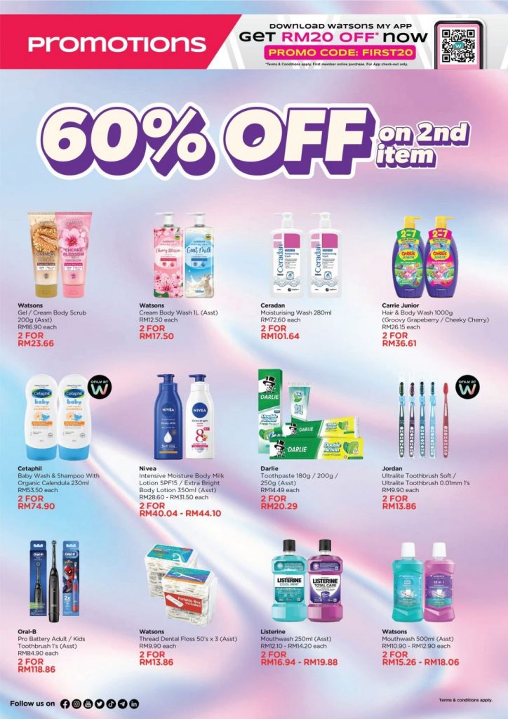 23 Apr-13 May 2024: Watsons - Promotion Catalogue - EverydayOnSales.com