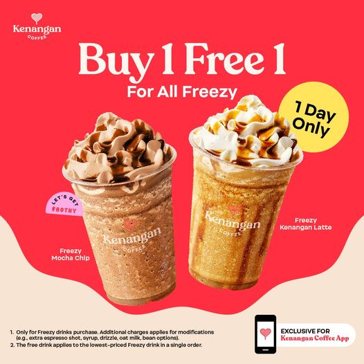 30 July 2024: Kenangan Coffee Malaysia: Must-Visit Buy 1 Freezy, Get 1 Free Promotion ...