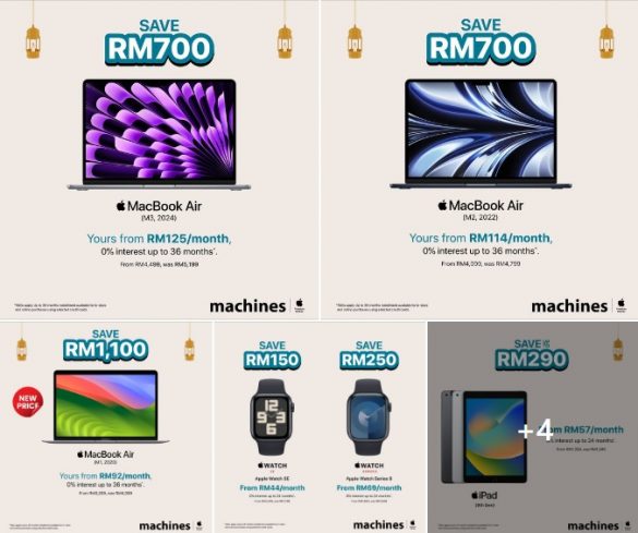 11-20 July 2024: Machines Malaysia: Exclusive Apple Product Sale ...