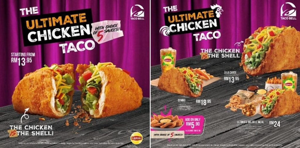 30 July 2024 Onward: Taco Bell Malaysia: Return of the Ultimate Chicken ...