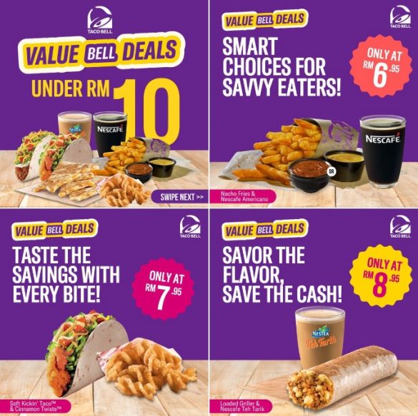 17 July 2024 Onward: Taco Bell Malaysia: Value Bell Deals Promotion ...