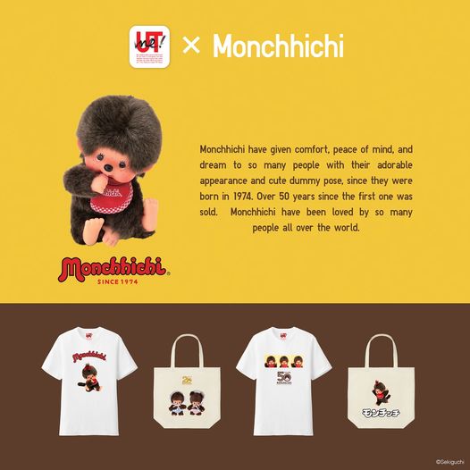 29 July 2024 Onward: UNIQLO Malaysia: Monchhichi 50th Anniversary ...