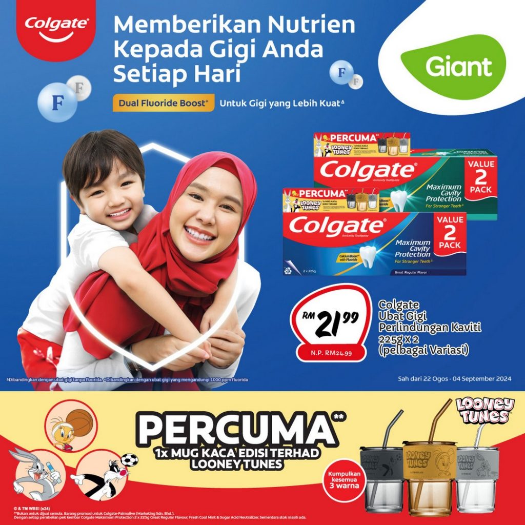 Now till 4 September 2024: Giant Malaysia: Colgate Promotion, Free ...