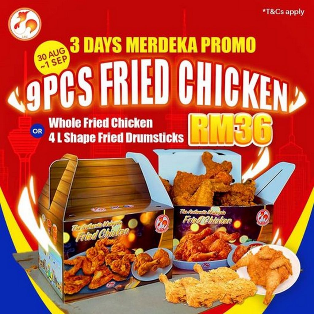 30 August - 1 September 2024: LFC Malaysia, Merdeka Promotion, Special ...