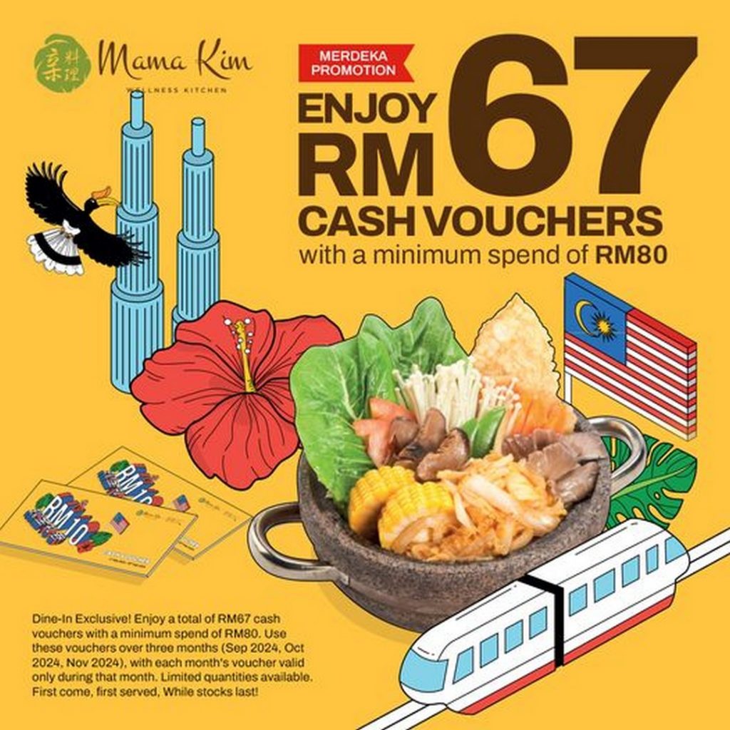 12 August 2024 Onward: Mama Kim Wellness Kitchen, Merdeka Celebration ...