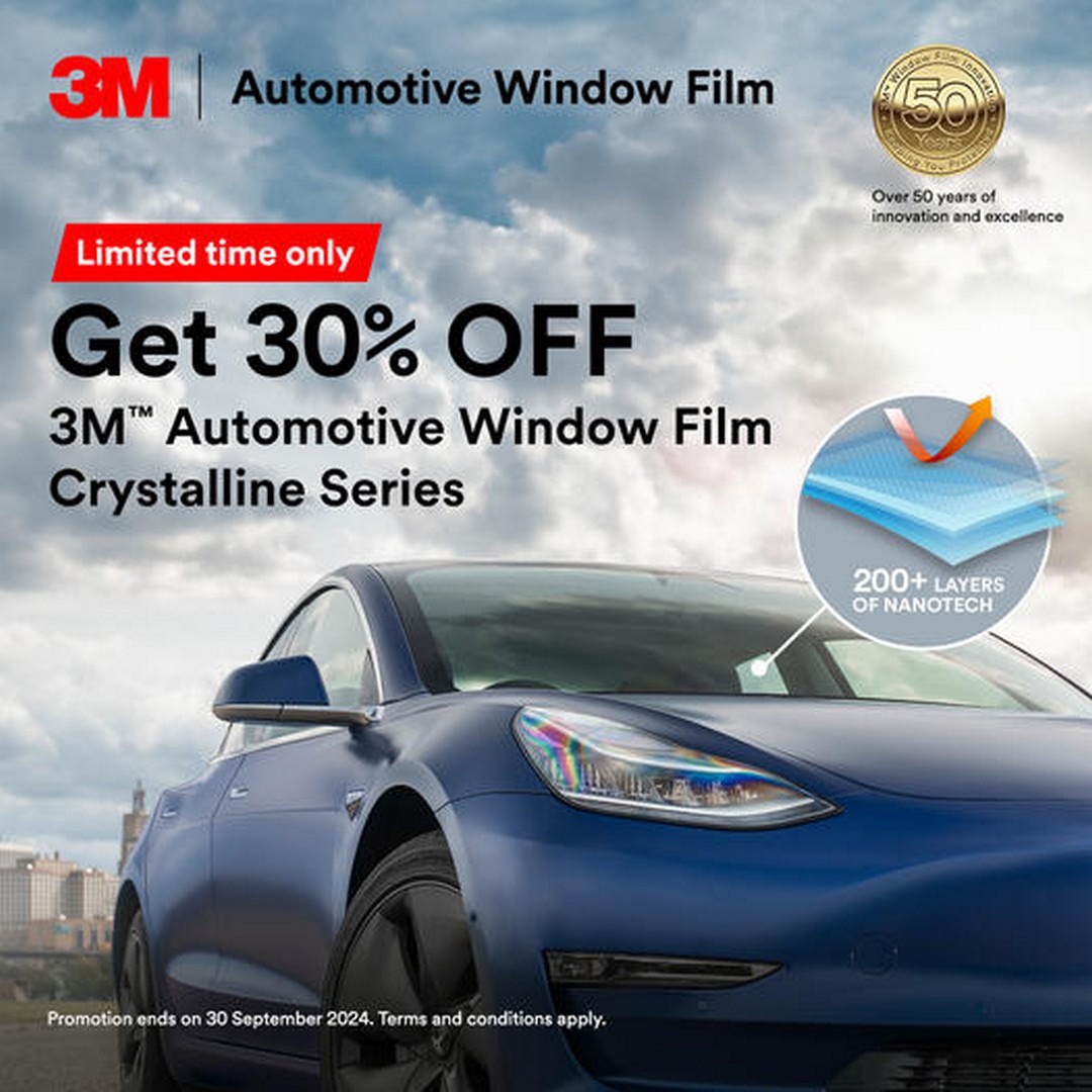 Now till 30 September 2024: 3M Malaysia: 30% Off 3M™ Automotive Window ...