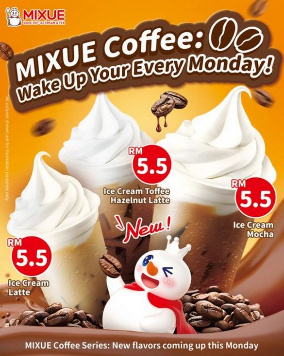 23 September 2024 onwards: MIXUE Malaysia: Launch of the NEW Coffee Series Promotion ...