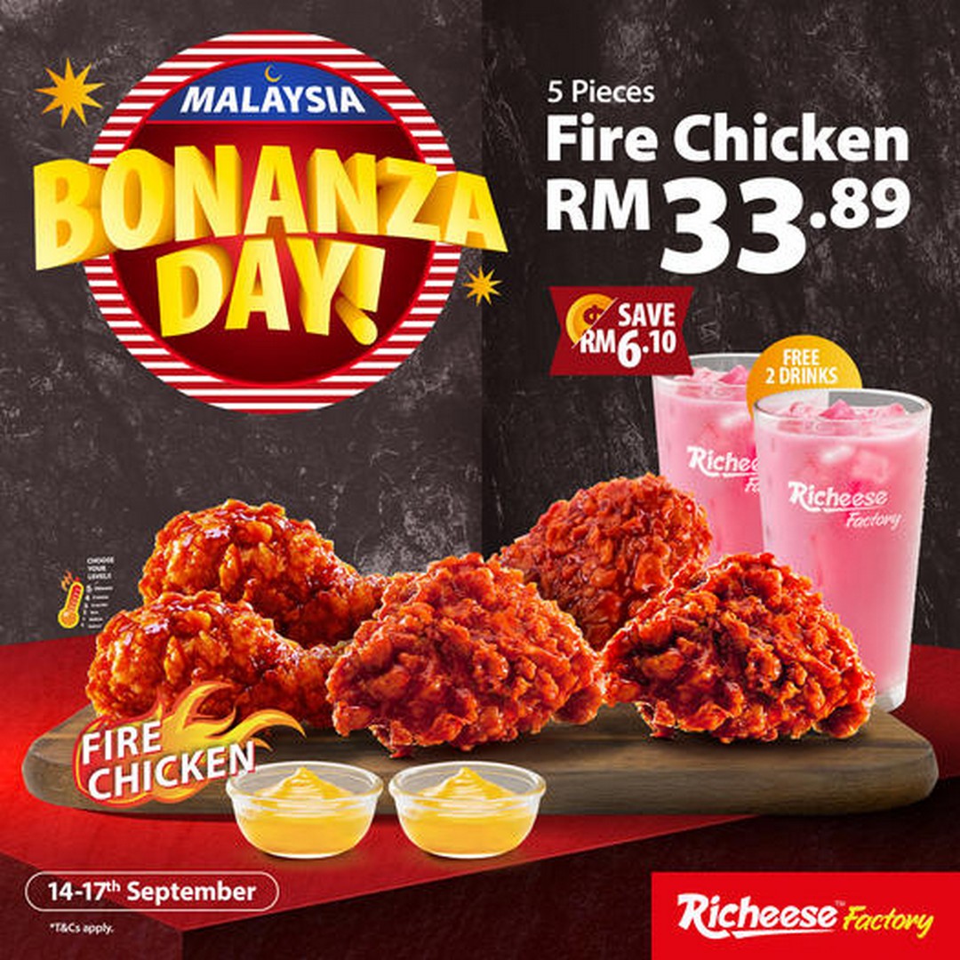 14-17 September 2024: Richeese Factory Malaysia – Malaysia Day Bonanza ...