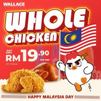 16 September 2024 onwards: Wallace Chicken & Burger, Malaysia Day ...
