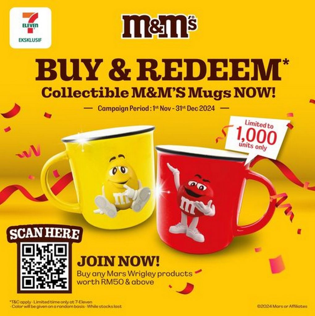 1 November - 31 December 2024: 7-Eleven Malaysia - Exclusive M&M'S Buy ...