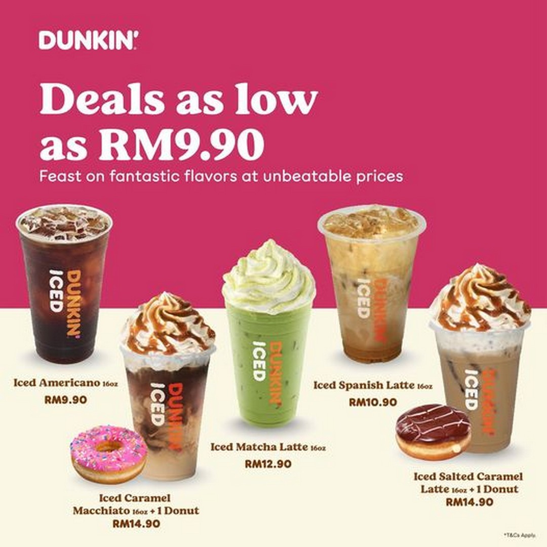 7 October 2024 onwards: Dunkin' Promotion – Snack Attack with ...