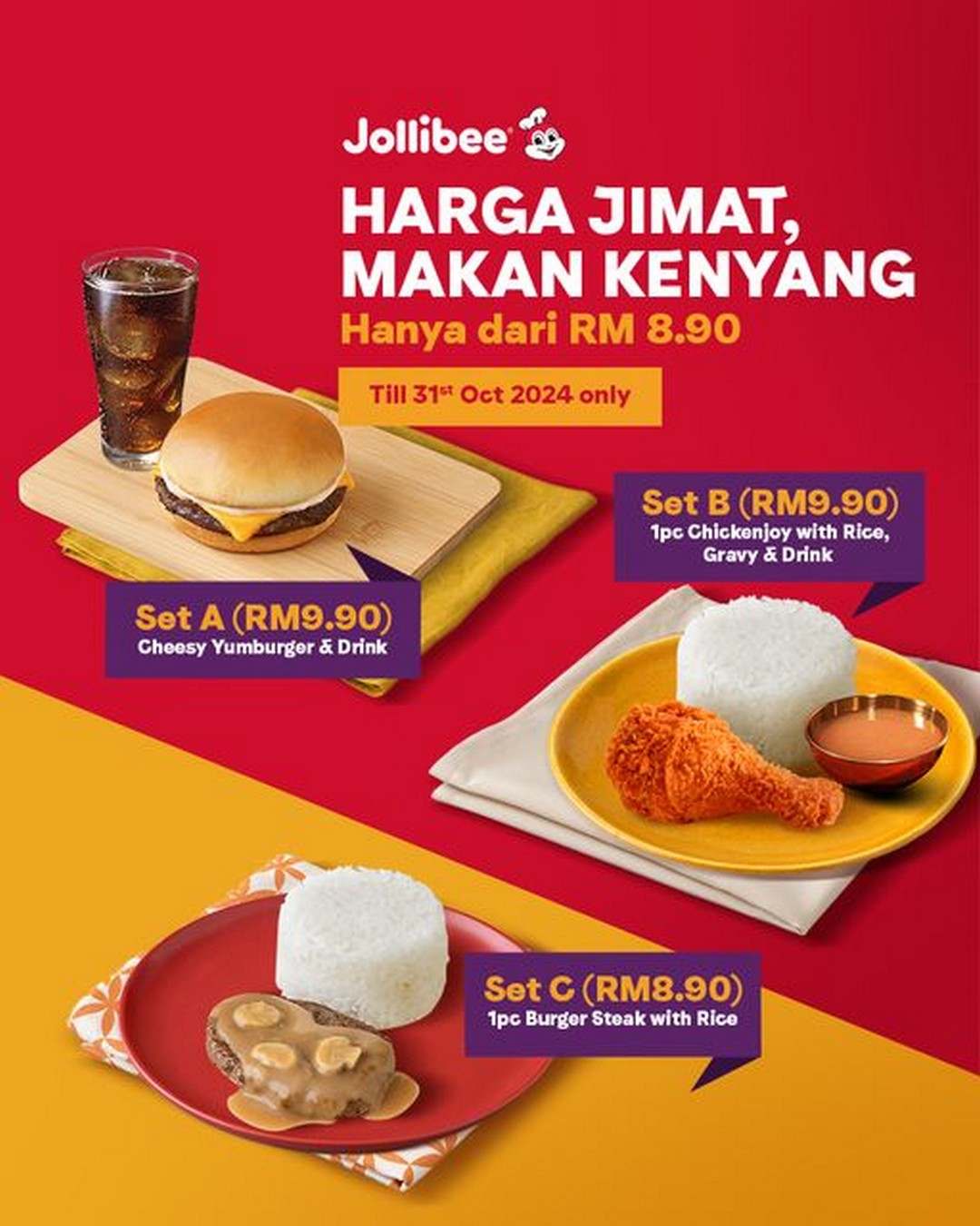 Now till 31 October 2024: Jollibee Malaysia Promotion – Save on ...