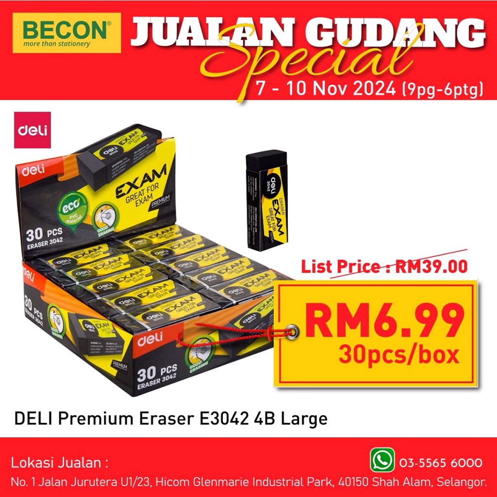 BECON Stationery Warehouse Sale (7-10 Nov 2024) - Up to 70% OFF on ...
