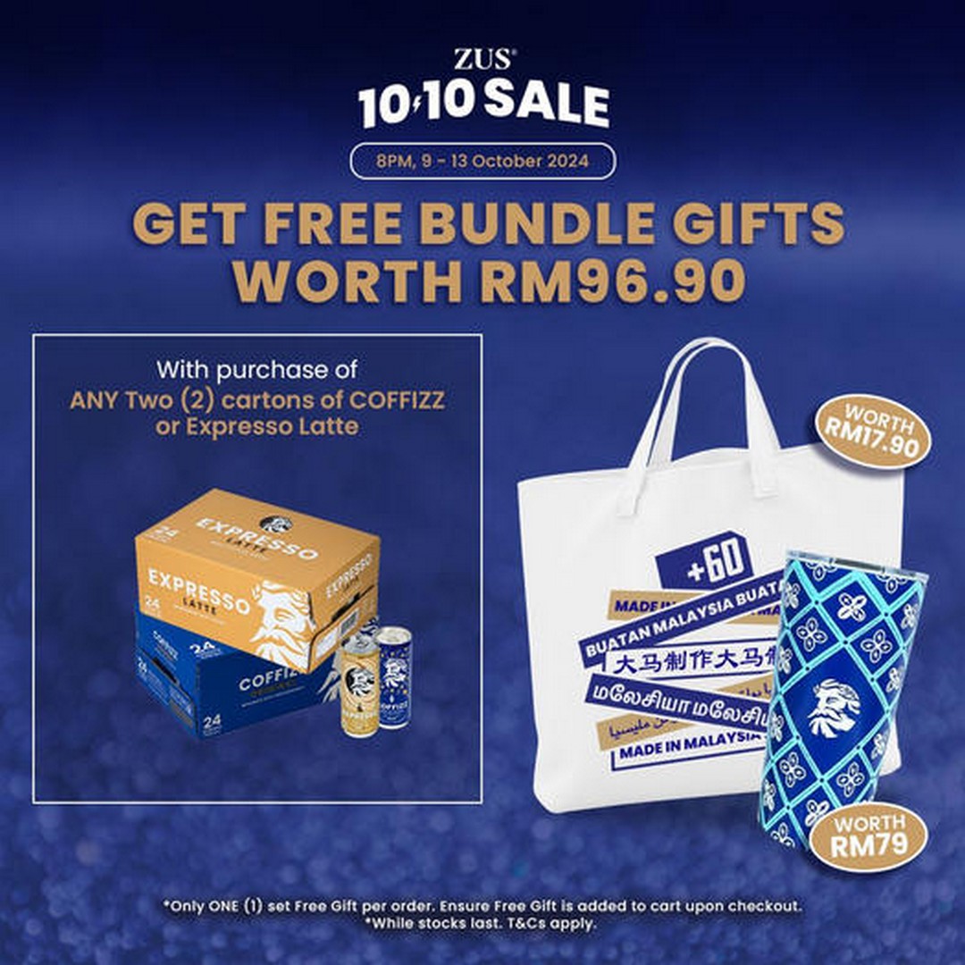 9-13 October 2024: ZUS Malaysia – Exciting Promotion on Coffee ...