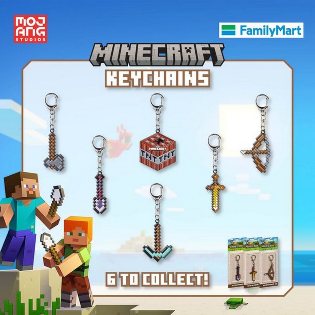 7 November 2024 onwards: FamilyMart Malaysia - Minecraft Blind Bags and ...