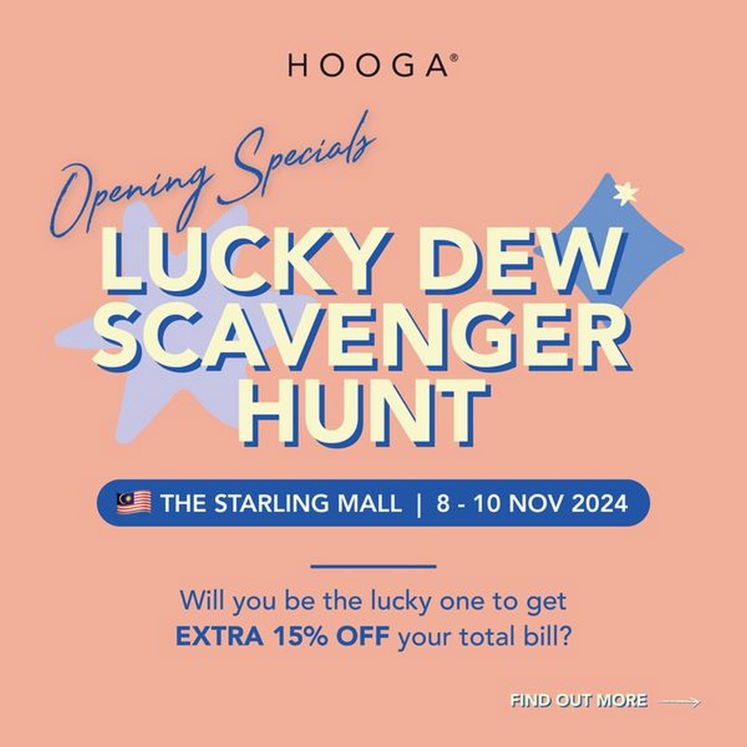 8-10 November 2024: HOOGA at The Starling Mall – Grand Reopening Sale ...