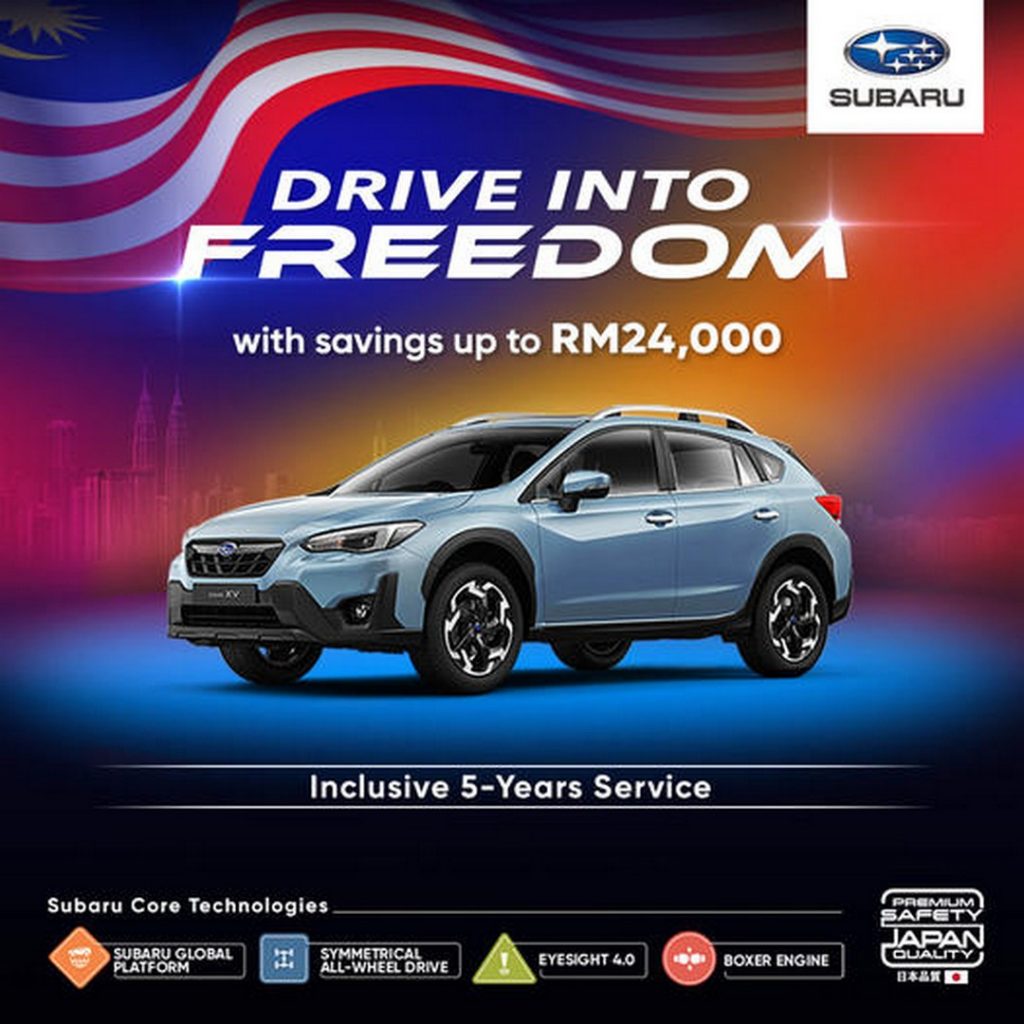 11 November 2024 onwards: Subaru Malaysia, Drive Into Freedom ...