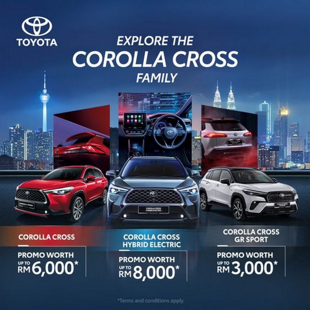 12 November 2024 onwards: Toyota Malaysia, Corolla Cross Promotion ...