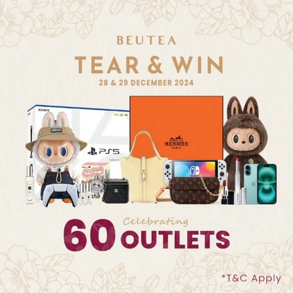 28-29 December 2024: Beutea Malaysia: Tear & Win Lucky Draw Event ...