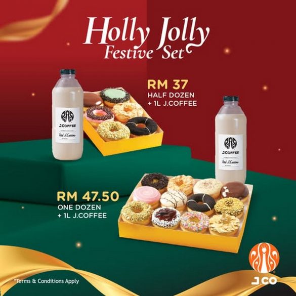 13 December 2024 – 1 January 2025: J.CO Donuts & Coffee Malaysia: Holly ...