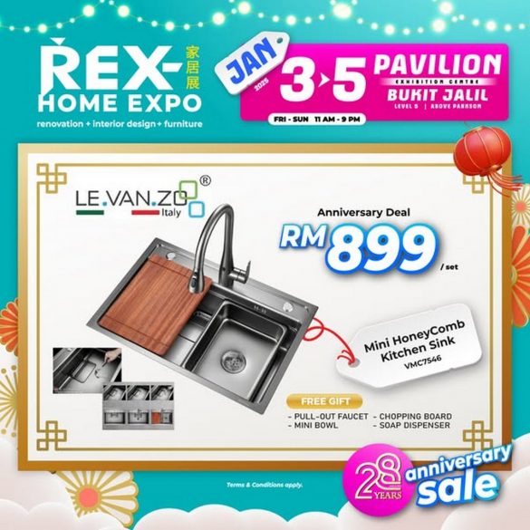3-5 January 2025: REX Home Renovation Expo: Anniversary Sale, Amazing ...