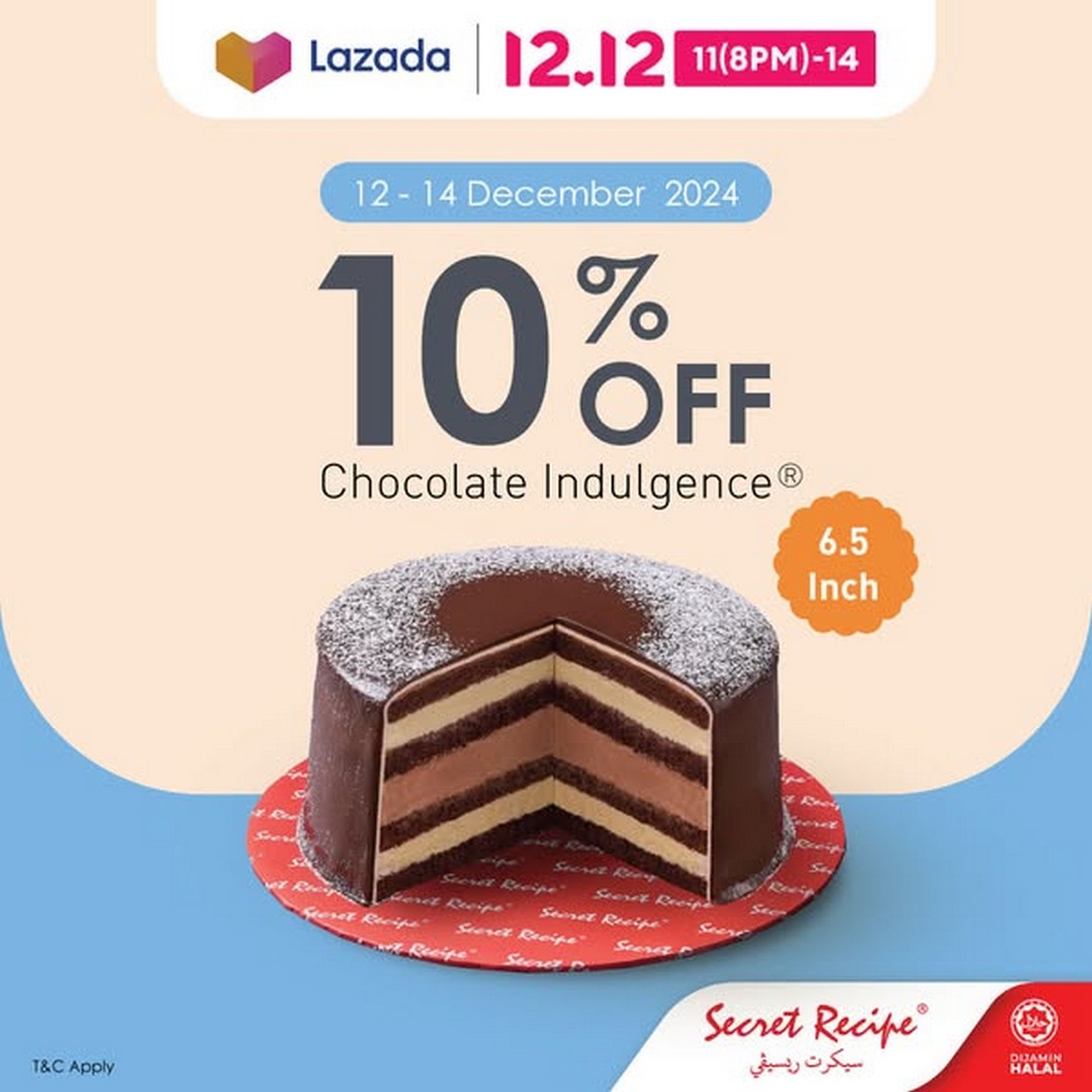 12-14 December 2024: Secret Recipe Malaysia – Exclusive Cakes ...