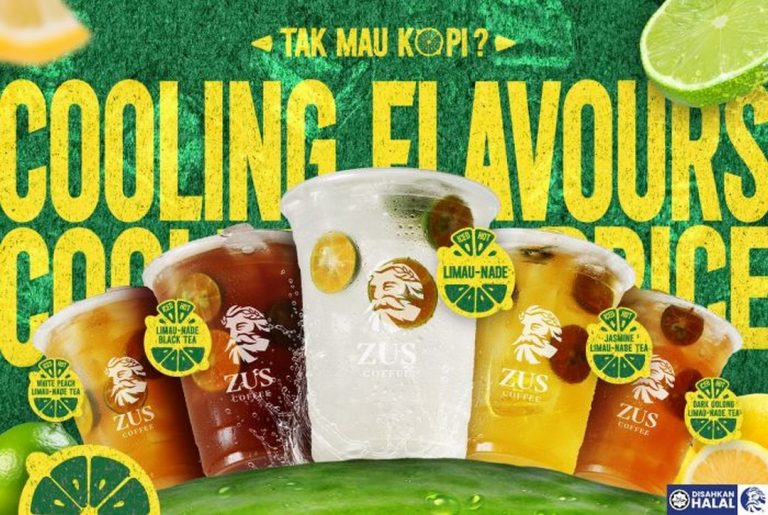 8 January 2025 onwards: ZUS Coffee Tak Mau Kopi Series, Refreshing Non ...