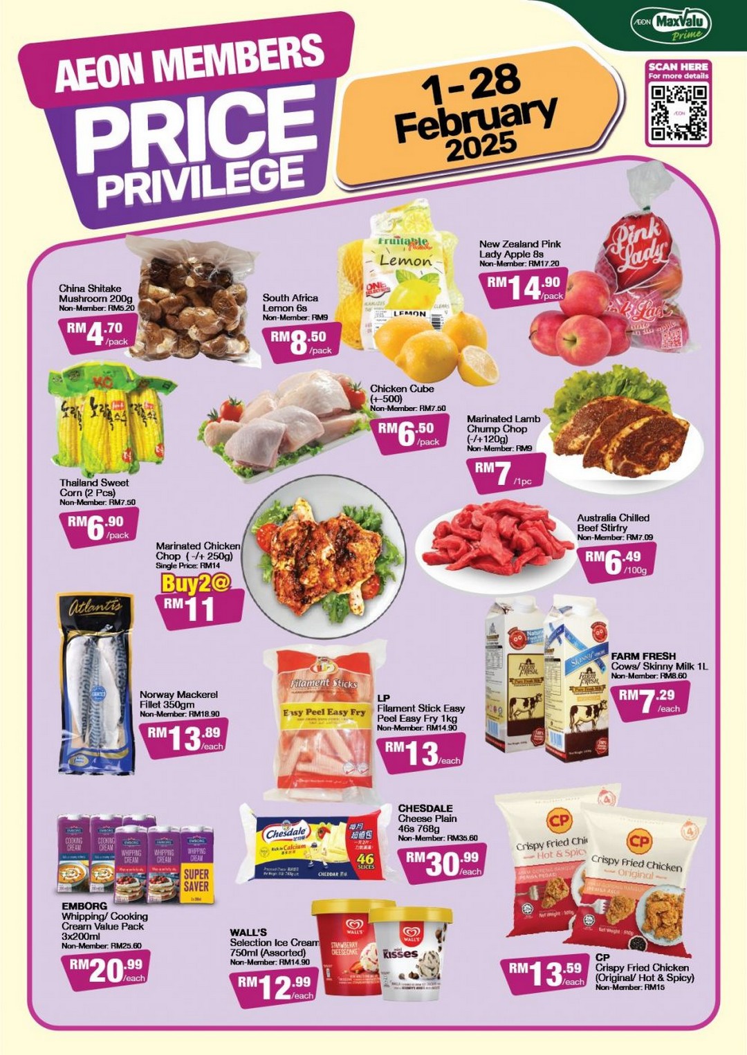 1-28 February 2025: AEON MaxValu – Exclusive Members Promotion, Save ...