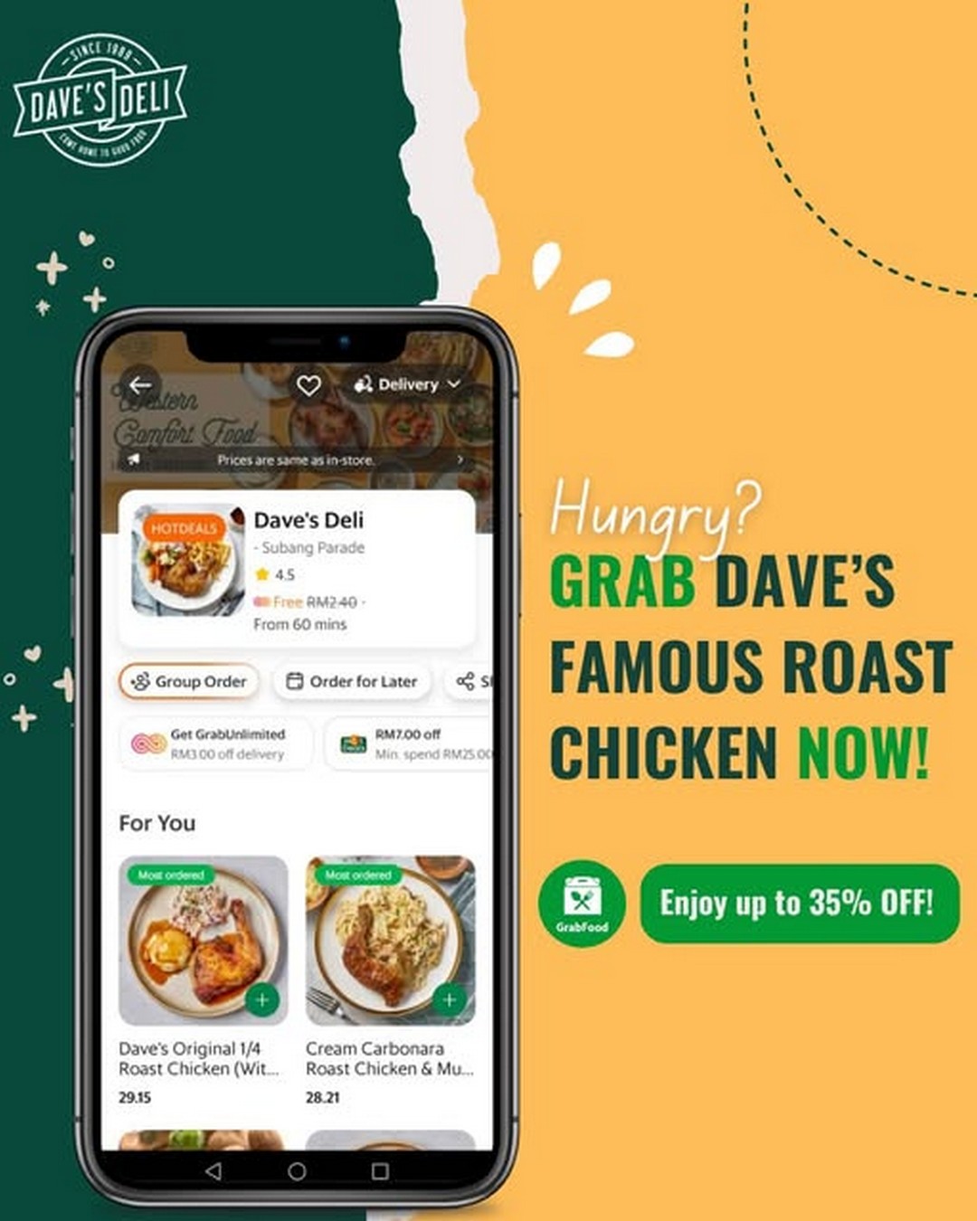 24 February 2025 onwards: Dave’s Deli Malaysia – Up to 35% Off on Roast ...