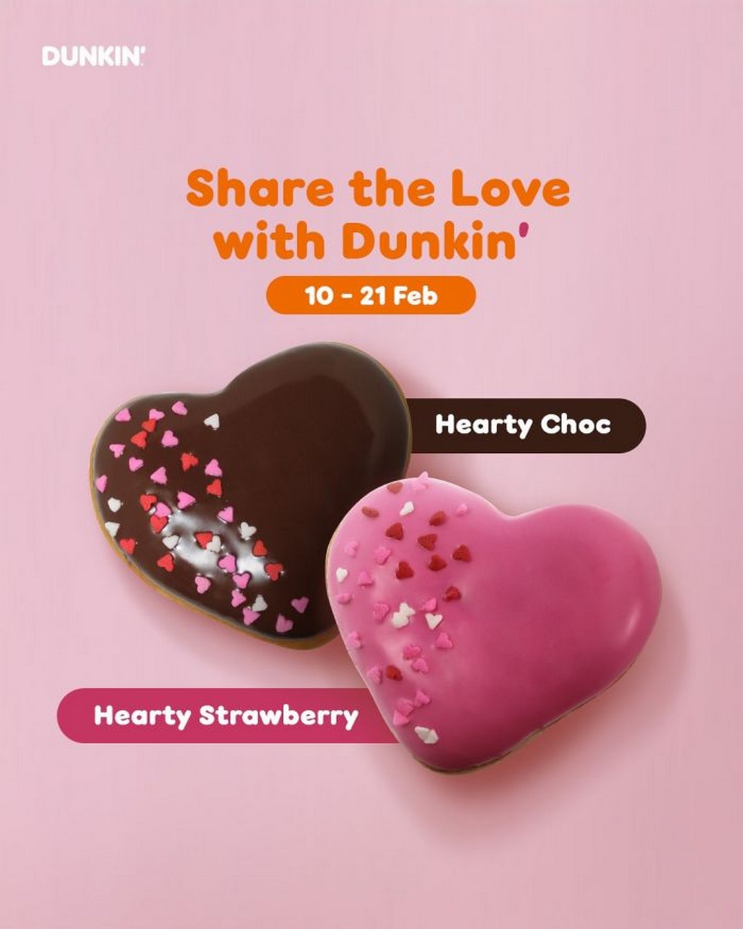 10-21 February 2025: Dunkin’ Malaysia – Limited-Edition Valentine’s ...