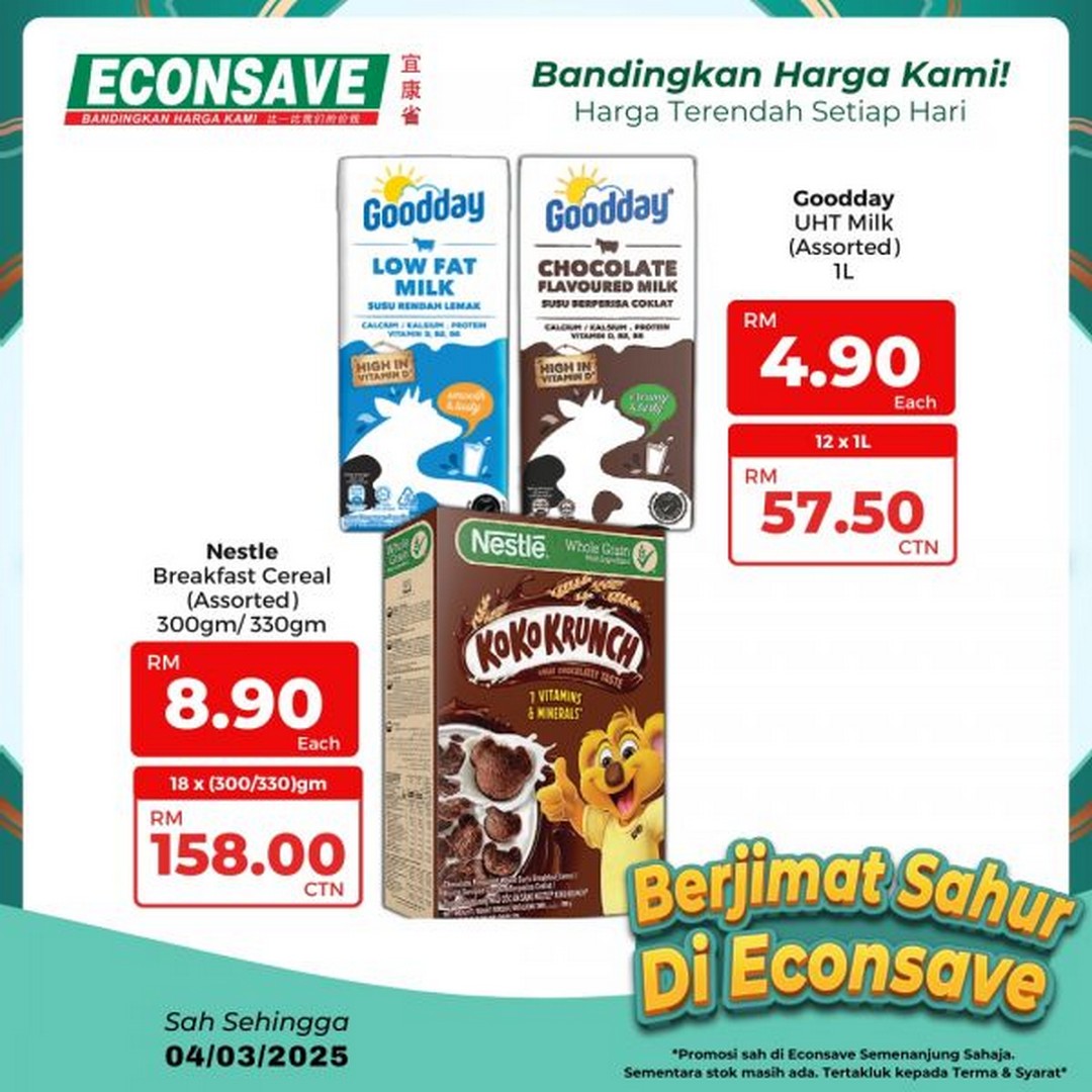 Now till 4 March 2025: Econsave Ramadan Sahur Promotion – Stock Up ...