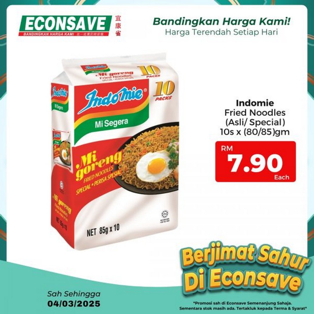 Now till 4 March 2025: Econsave Ramadan Sahur Promotion – Stock Up ...