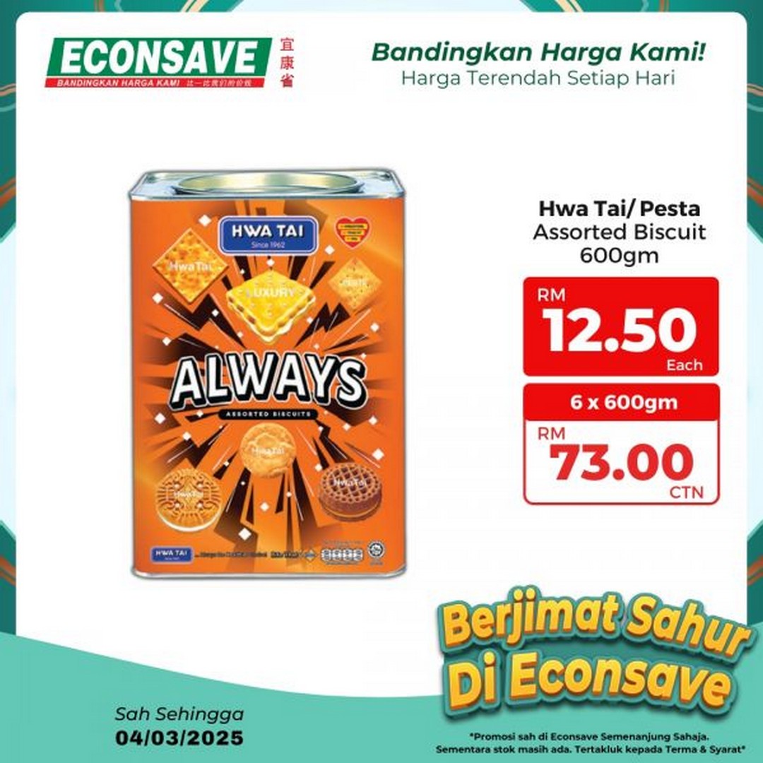 Now till 4 March 2025: Econsave Ramadan Sahur Promotion – Stock Up ...