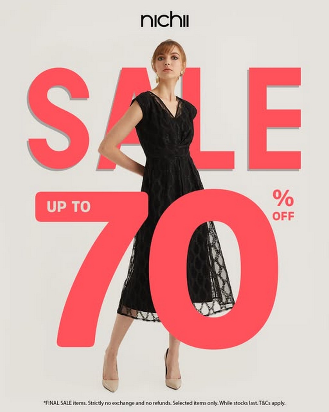 18 February 2025 onwards: Nichii – Up to 70% Off Fashion Sale ...