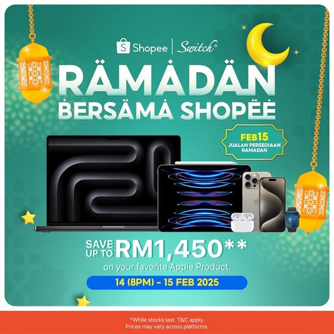 14-15 February 2025: Shopee Switch – Mid-Month Sale on Apple Products ...