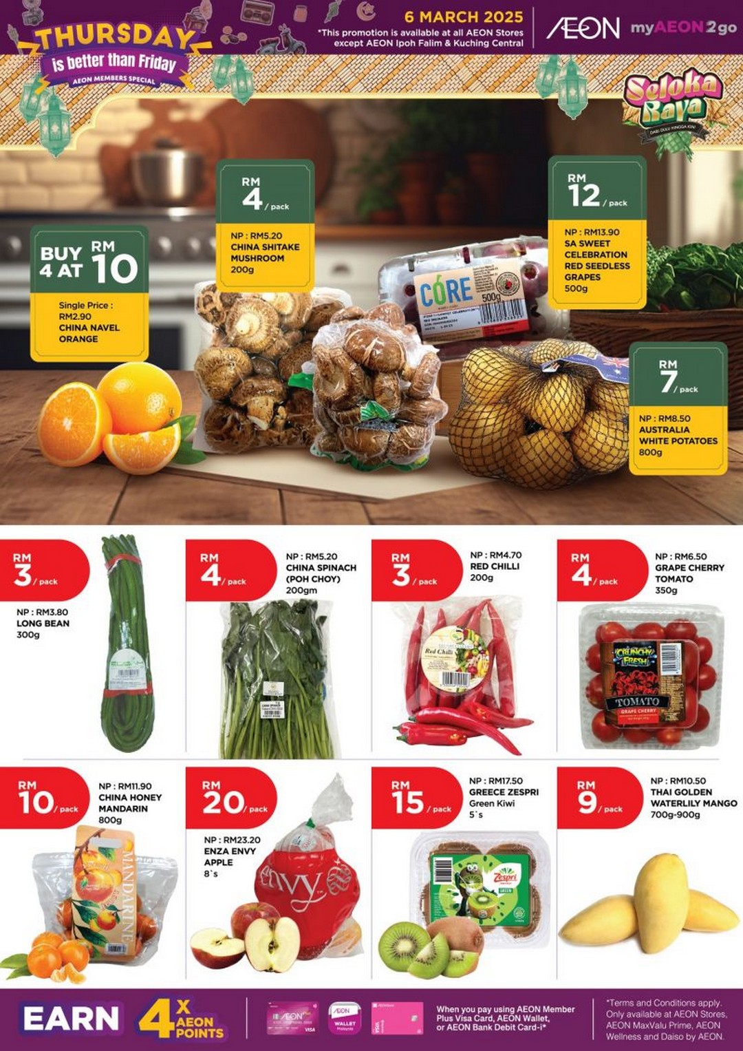 6 March 2025: AEON Thursday Promotion – Exclusive One-Day Deals & 4X ...