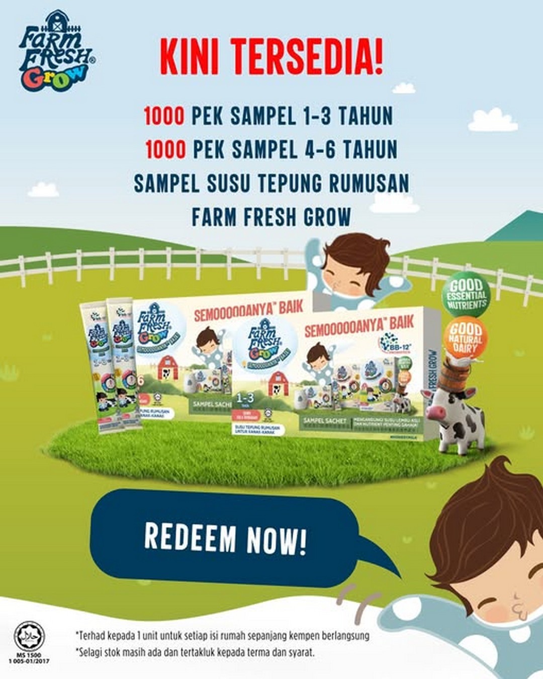 3 March 2025 onwards: Farm Fresh Milk Malaysia – Free Sample Redemption ...