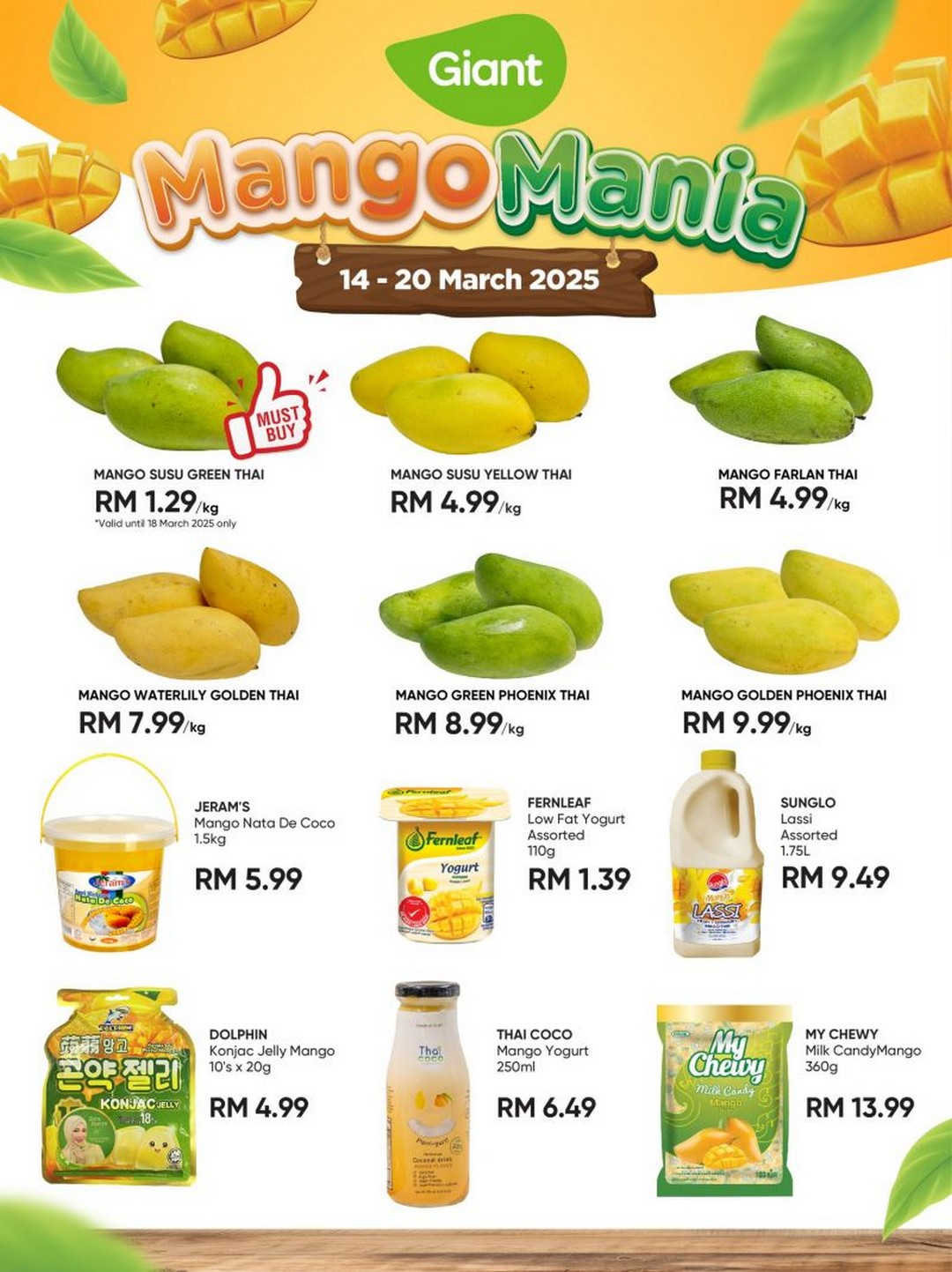 14-20 March 2025: Giant Supermarket – Mango Mania Promotion: Best Deals ...