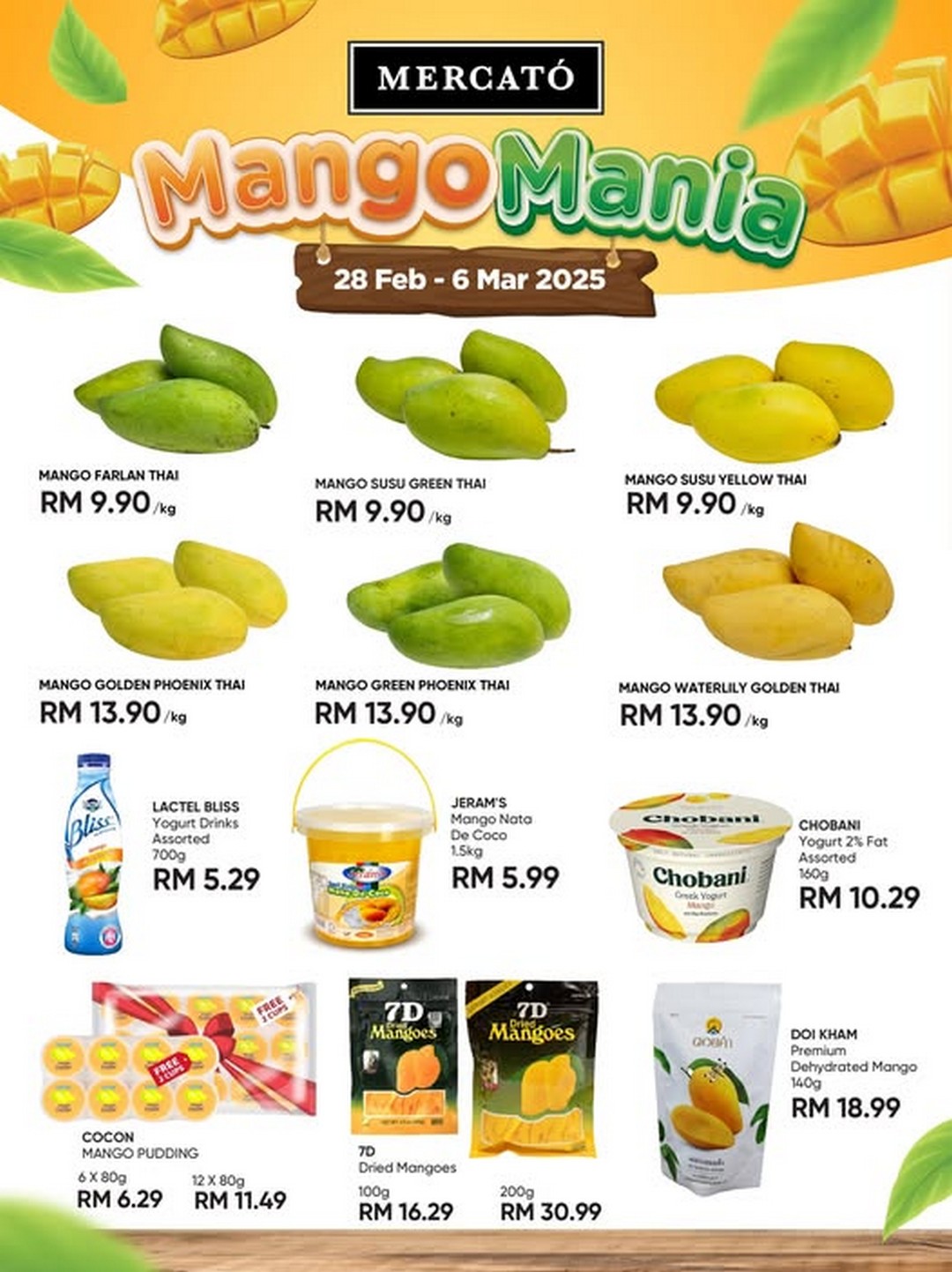 28 February - 6 March 2025: Mercato Malaysia: Mango Mania Promotion ...