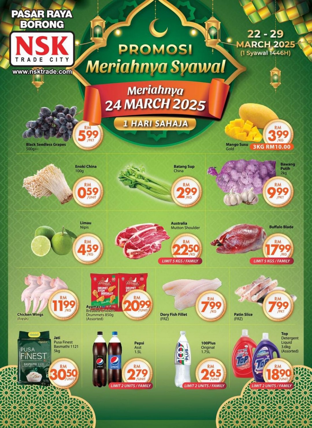 22-29 March 2025: NSK Malaysia – Massive Raya Sale with Huge Discounts ...