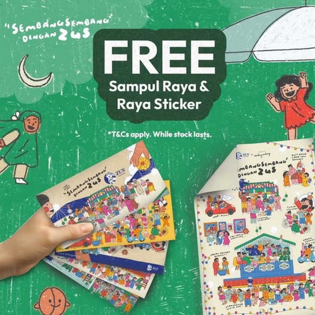 7 March-6 April 2025: ZUS Coffee Raya Sampul & Sticker Giveaway ...