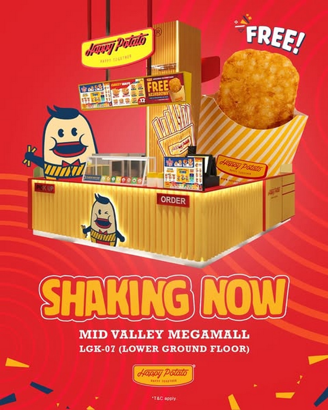 24-30 April 2025: Happy Potato – Special Promotion with Free Hashbrown ...