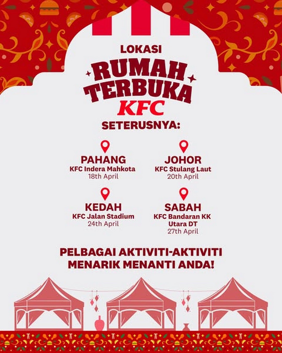 12 April 2025: KFC Malaysia – Raya Open House Celebration: Community ...